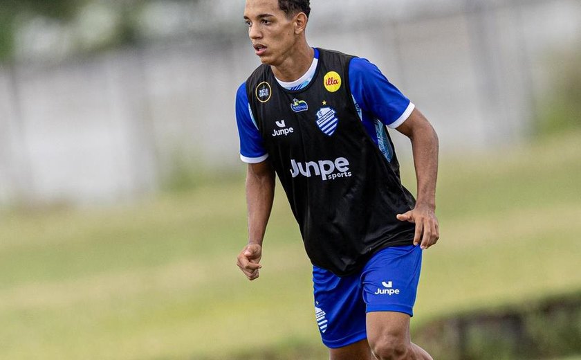 Lateral Gustavo projeta reta final da Série D pelo CSA - TribunaHoje.com